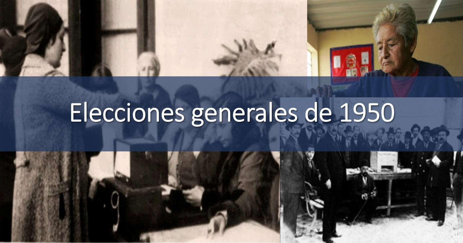 Elecciones generales de 1950 - Politikaperu